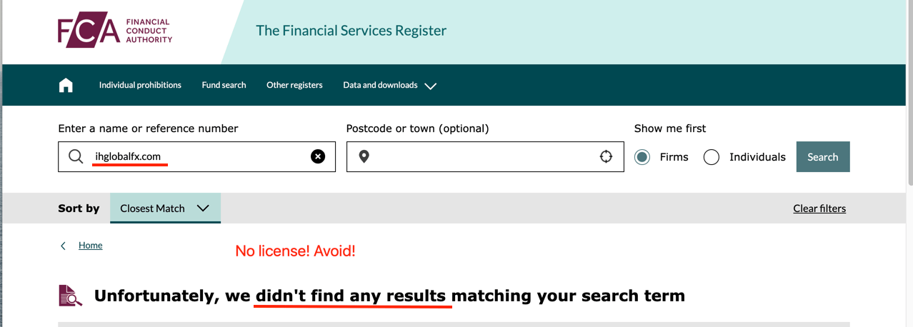 IH Global Markets Limited review - 5 things you should know about ihglobalfx.com