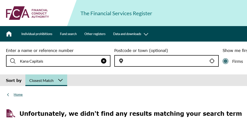 Kana Capitals review – 5 things you should know about kanacapitals.com