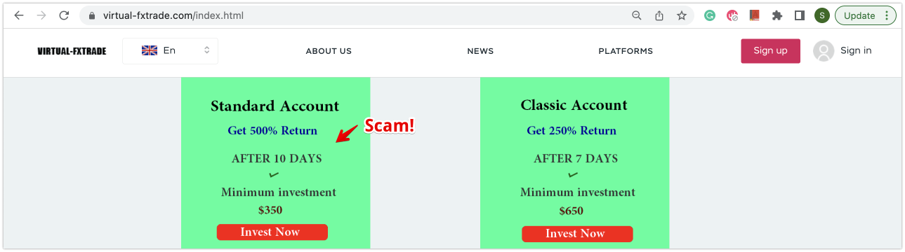 Virtual Fxtrade Review - 5 things you should know about virtual-fxtrade.com