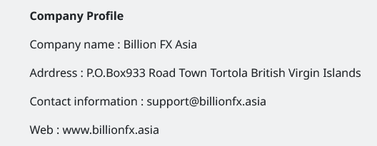 Billion FX Asia review – 5 things you should know about billionfx.asia