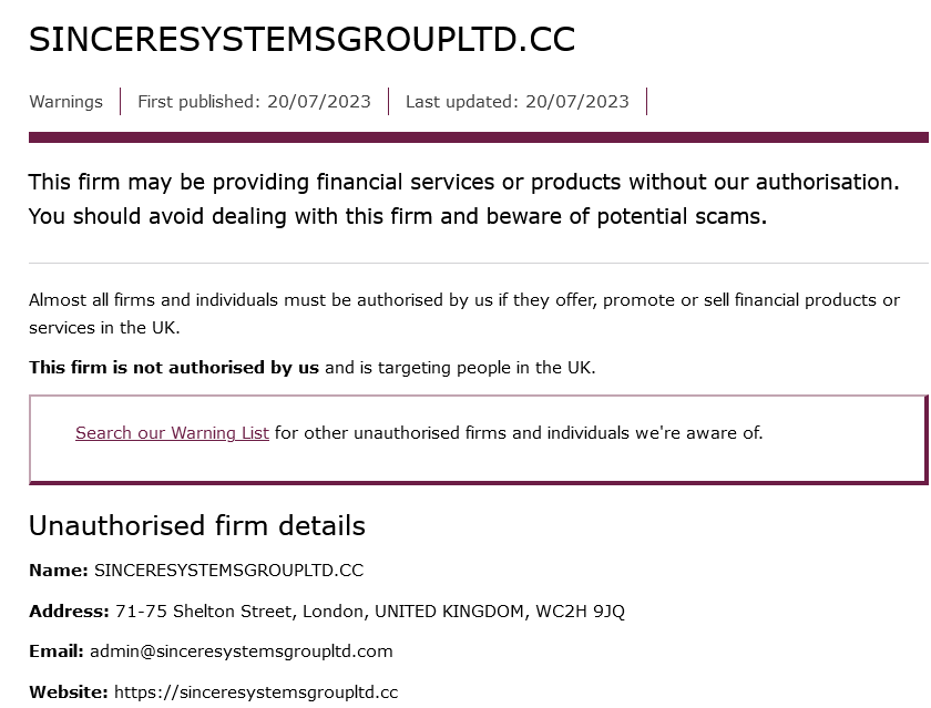 Sincere Systems Group review – 5 things you should know about ...