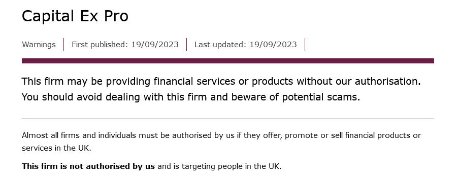 Capital Ex Pro review – 5 things you should know about capitalexpro.co