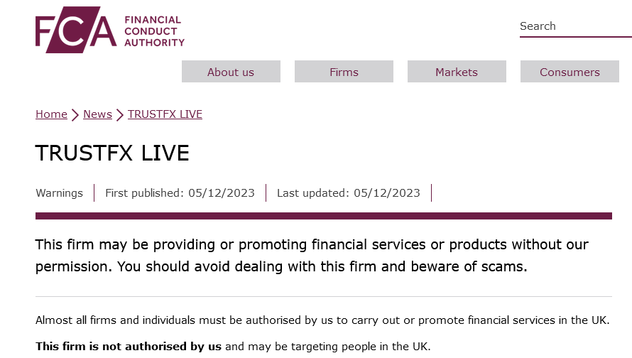 TrustFX Live review – 5 things you should know about trustfxlive.com